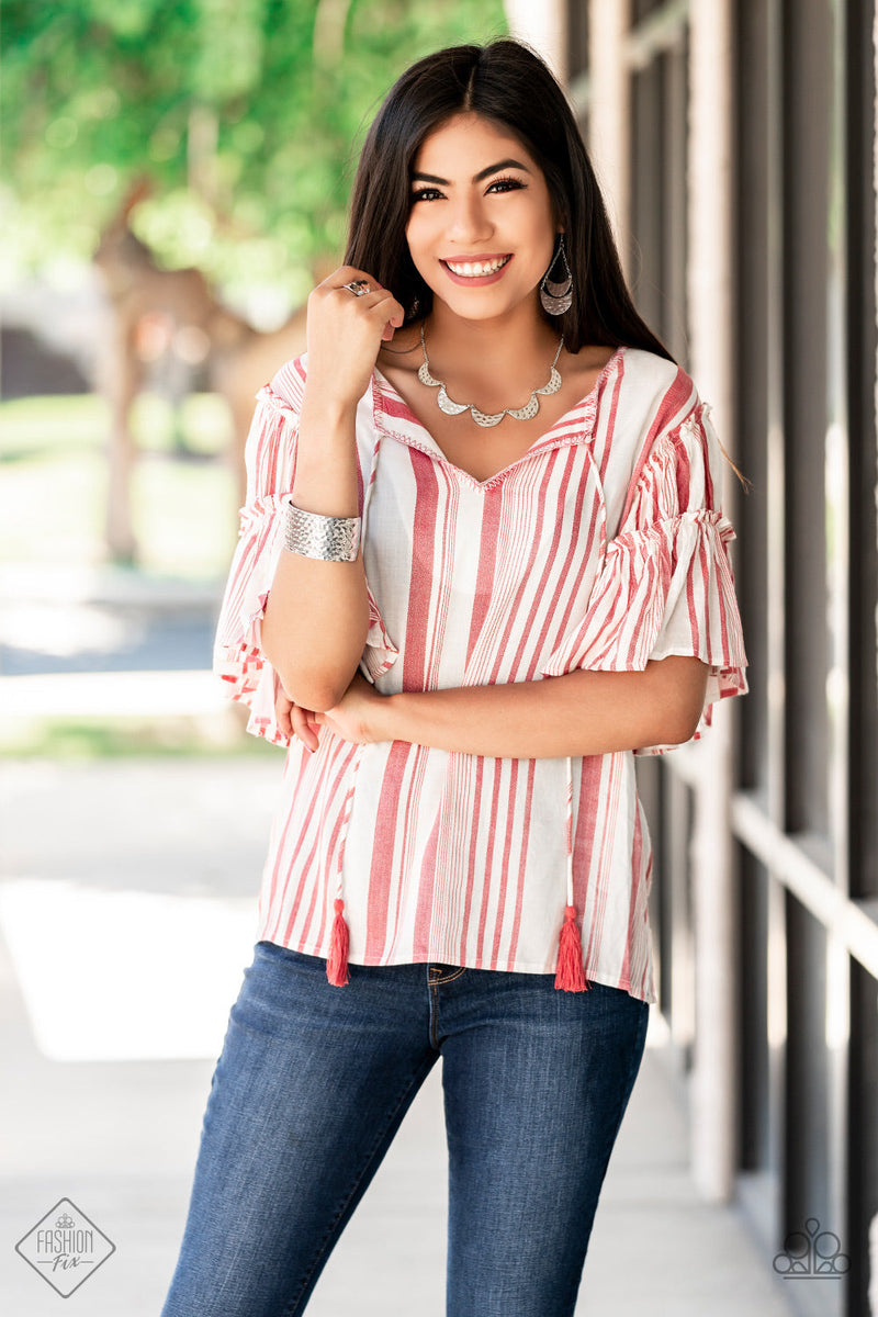 Paparazzi Simmering Shimmer - Silver - Cuff Bracelet - Fashion Fix ...